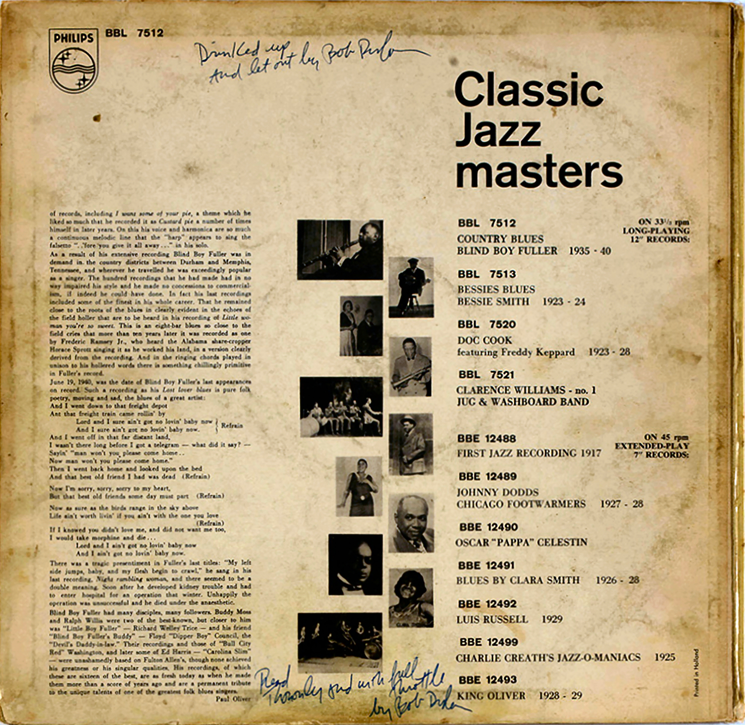 Illustrated Pink Anderson discography